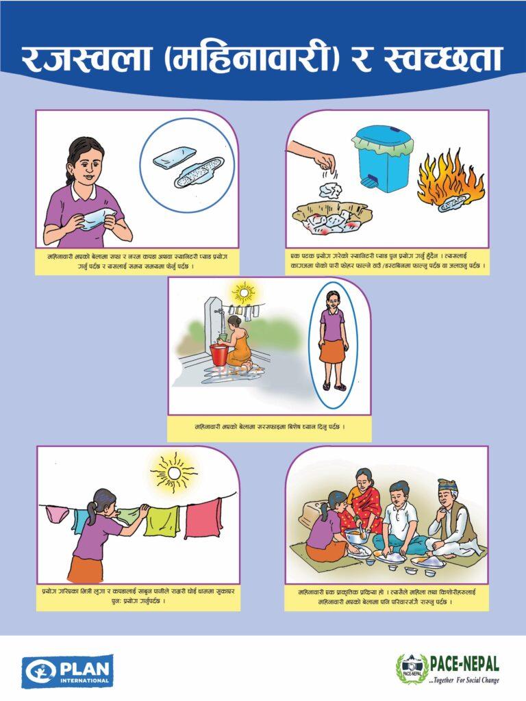 WASH and awareness raising Posters – Pace Nepal